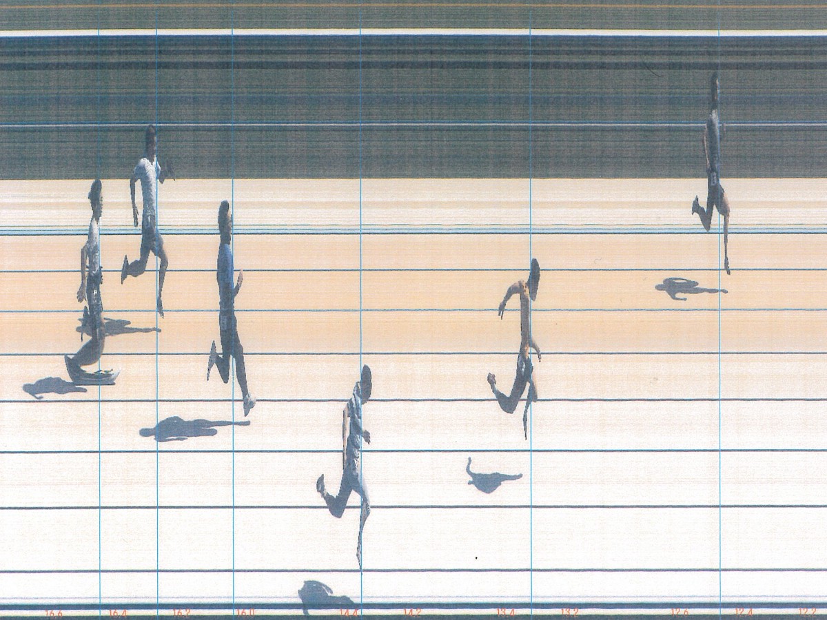 43歳のおっさん、100mを全力で走る！写真判定機で測ってみた！ | DANRO