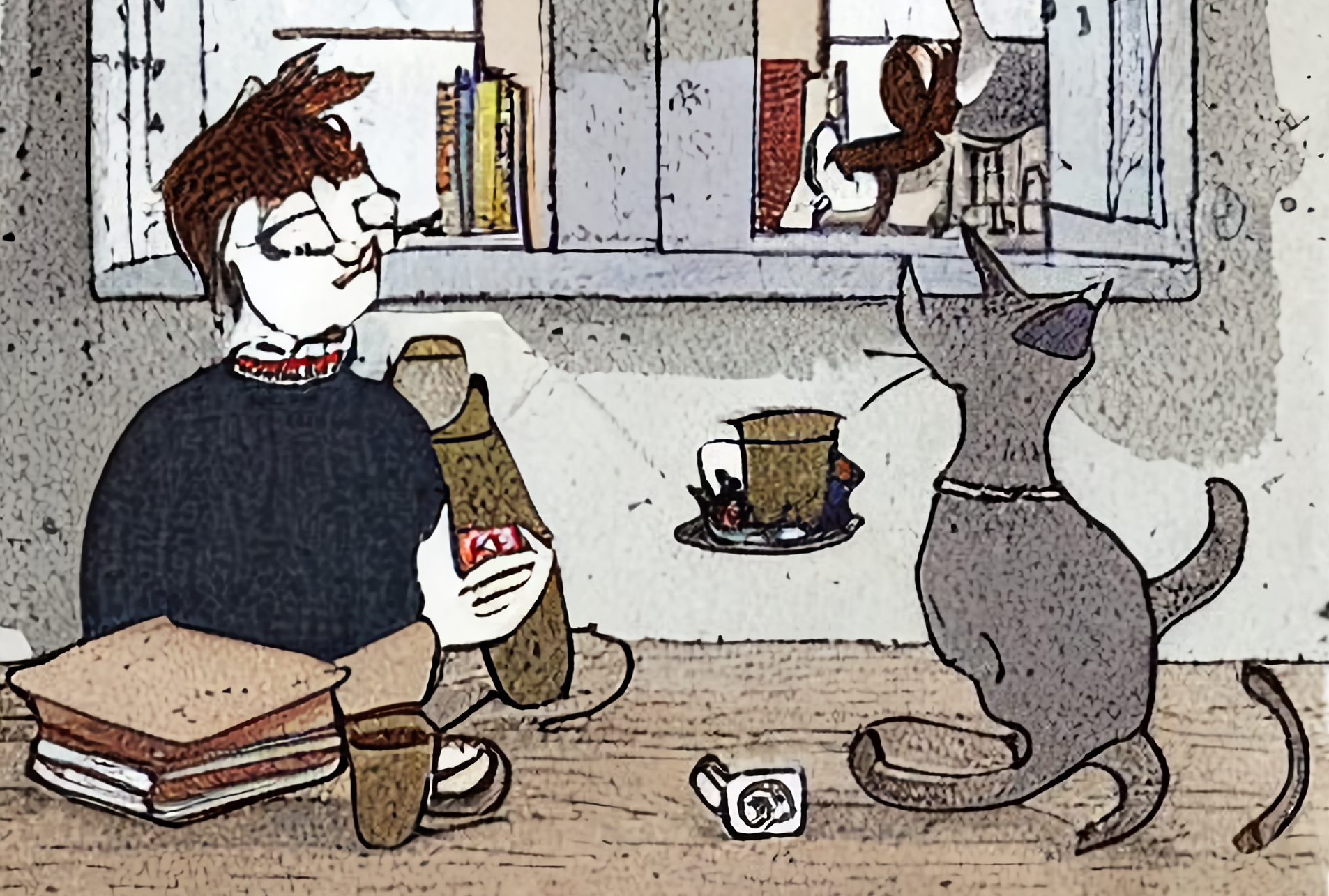 ひとりぼっちの猫と僕（AIショートノベル 5） | DANRO